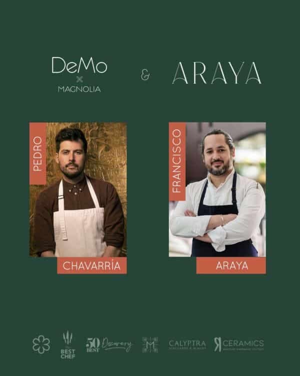 Araya: el único restaurante chileno con estrella Michelin llega a Demo ...